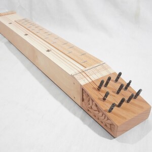 Zither Citera Hungarian Dulcimer in C Carved Ornament Stringed Folk ...