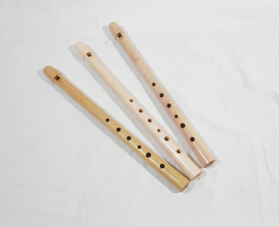 Wooden Tin Whistle, 6 Hole Flute in "c" - Professional - Etsy