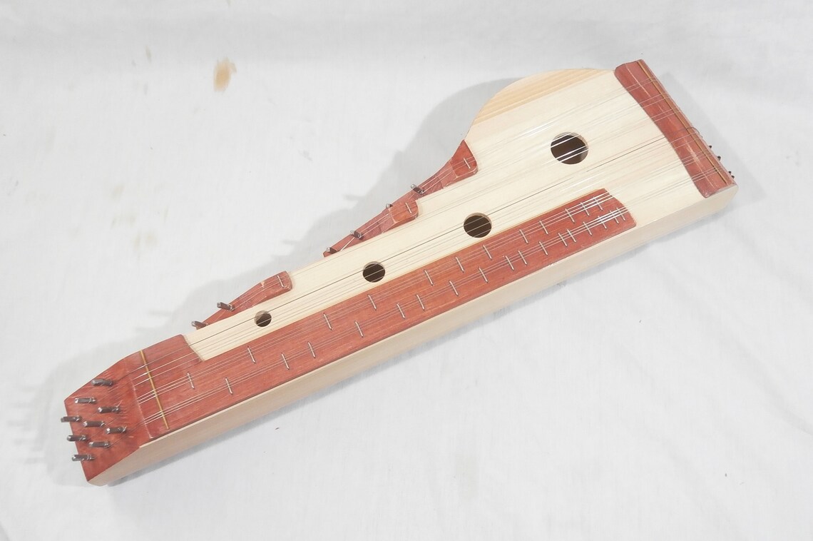 Zither - Citera - Hungarian Dulcimer in C - Stringed Folk Instrument ...