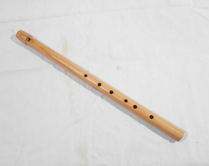 Wooden Tin Whistle 6 Hole Flute in low G - Etsy