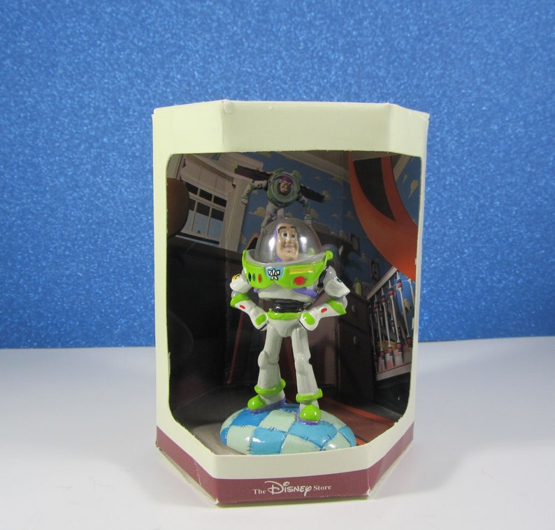 Mini Buzz Lightyear Figure toy Story Decoration - Etsy