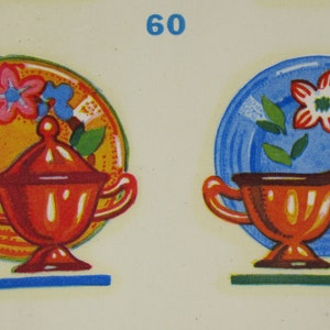 Vintage Kitchen Decals Coffee Pot Cream Sugar Dishes Retro Duro Decals ...