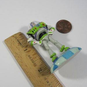 Mini Buzz Lightyear Figure toy Story Decoration Disney's Tiny Kingdom ...