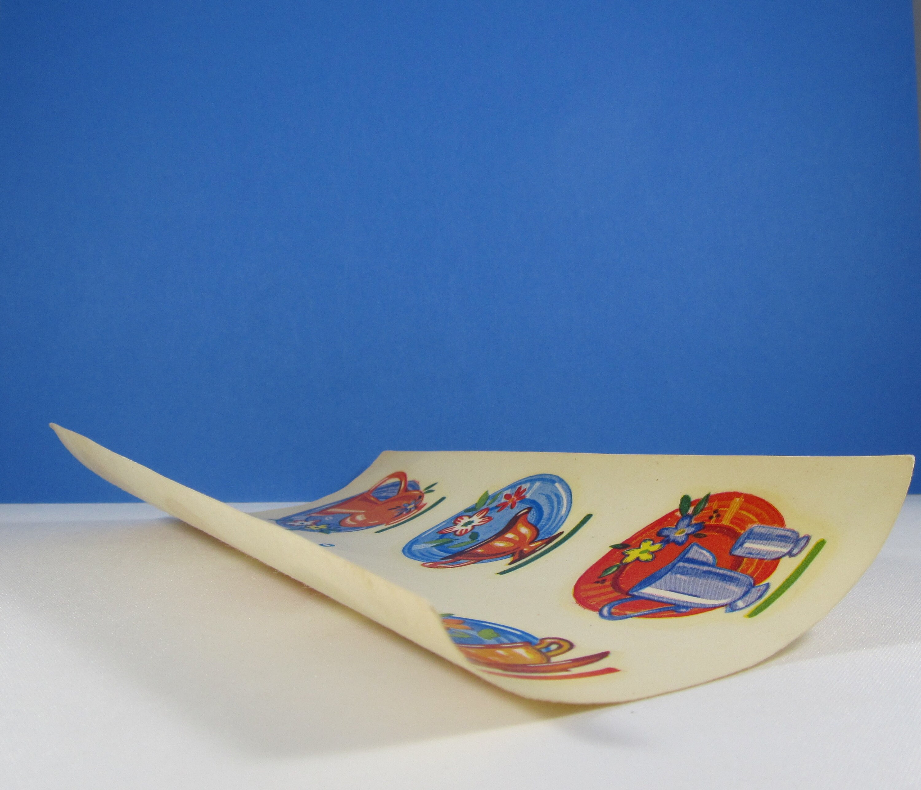 Vintage Kitchen Decals Coffee Pot Cream Sugar Dishes Retro | Etsy