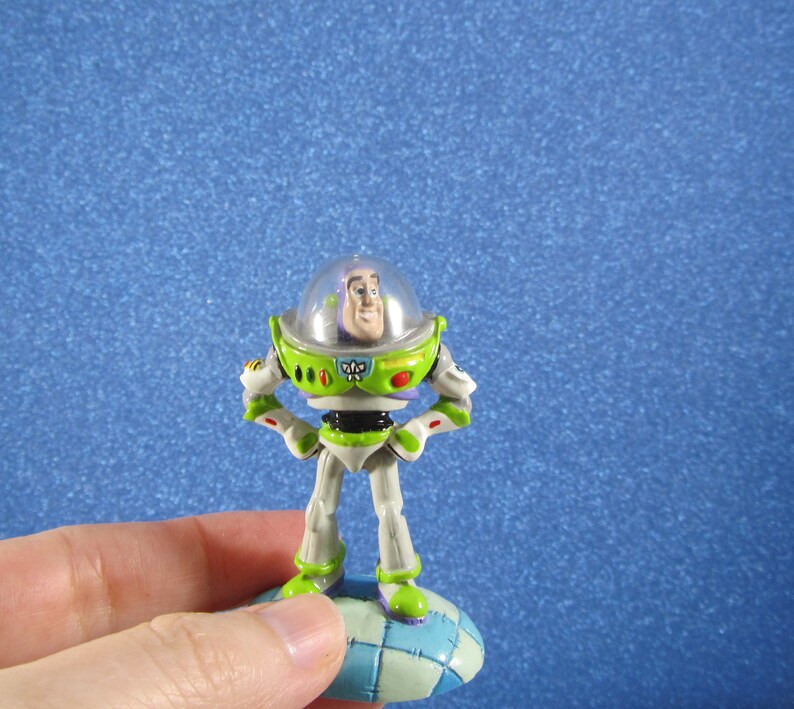 Mini Buzz Lightyear Figure toy Story Decoration - Etsy