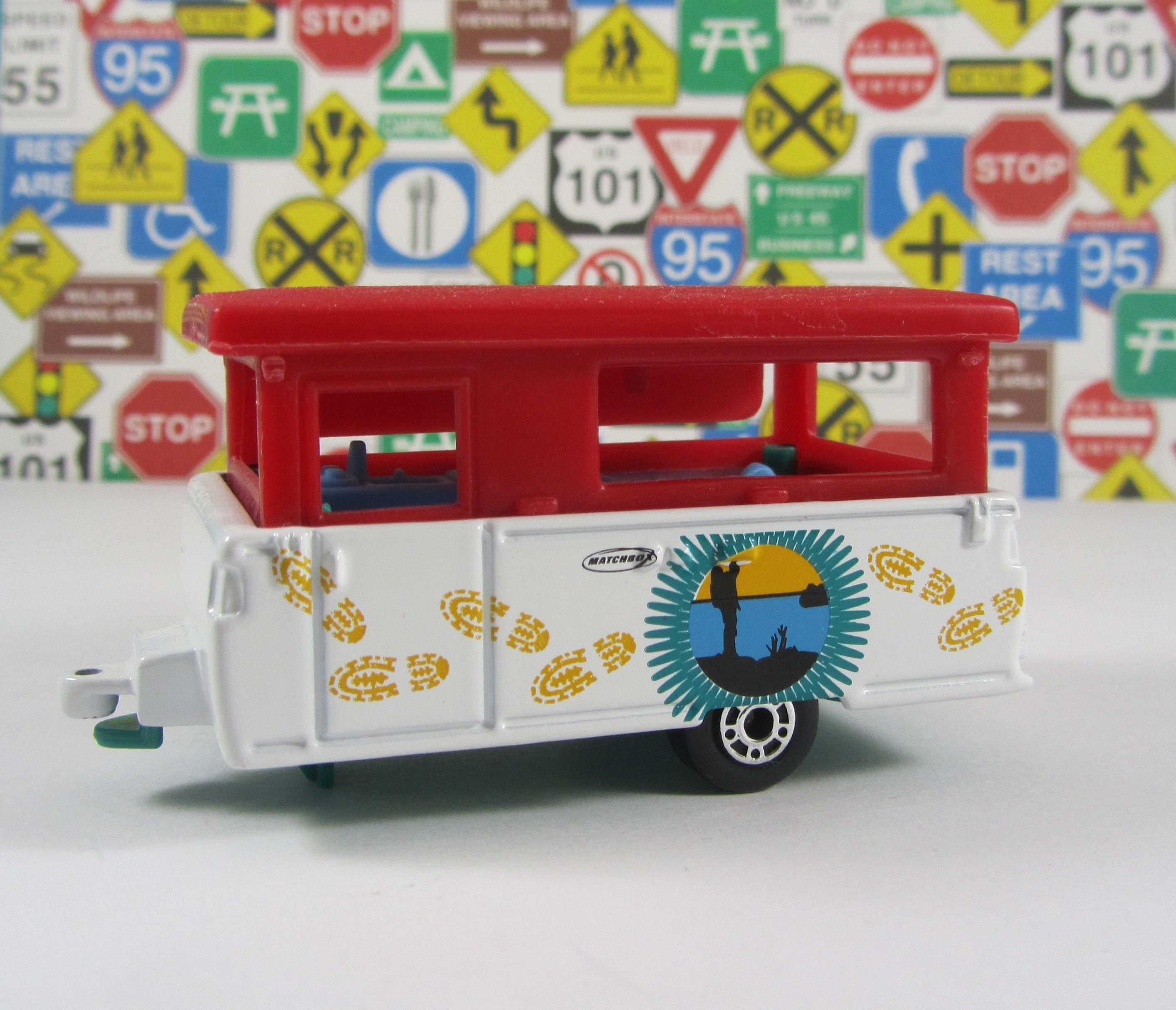 Matchbox Pop up Camper RV Trailer Diecast Collectible - Etsy