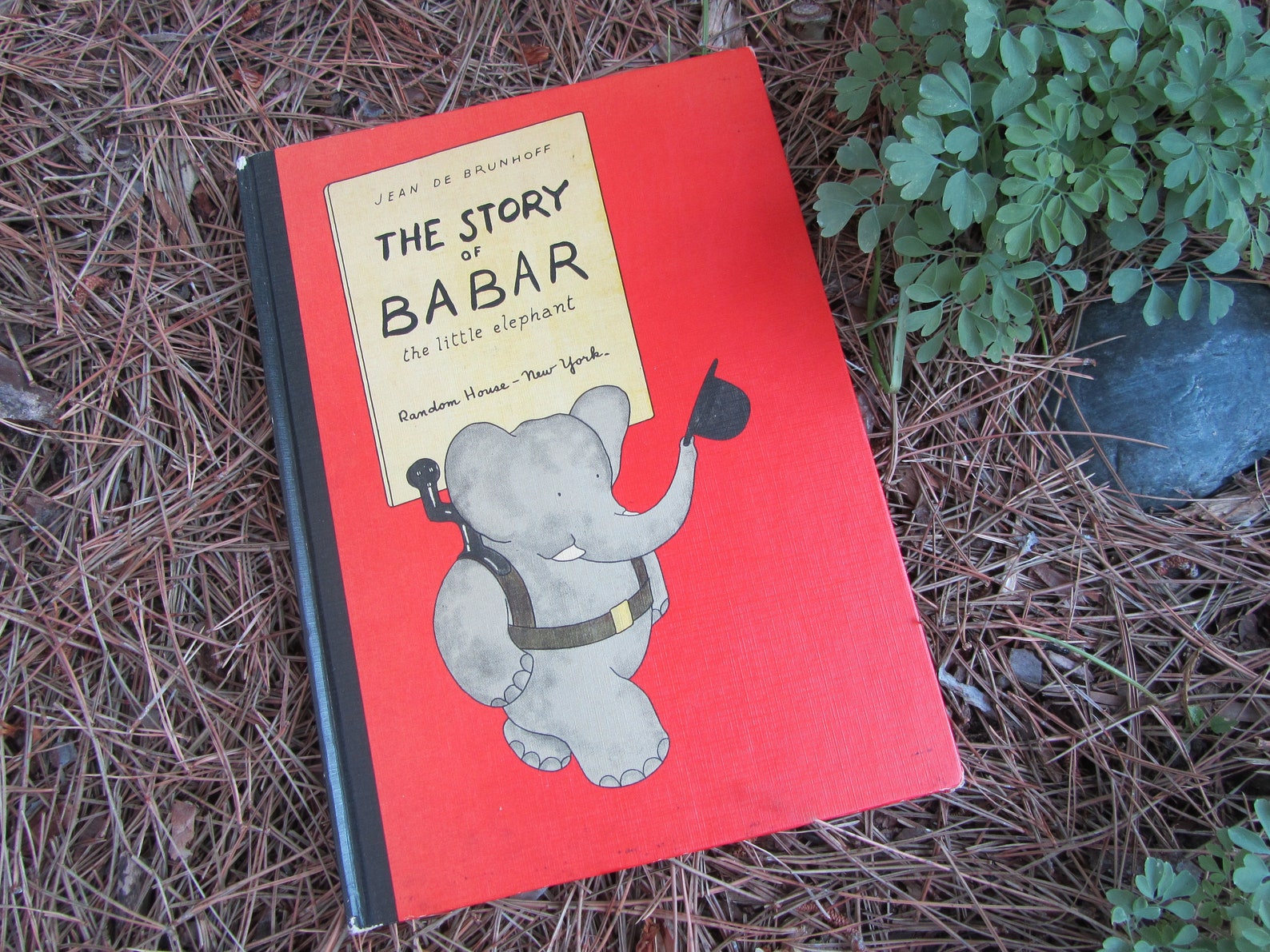 Babar Hardcover Book the Story of Babar the Little | Etsy