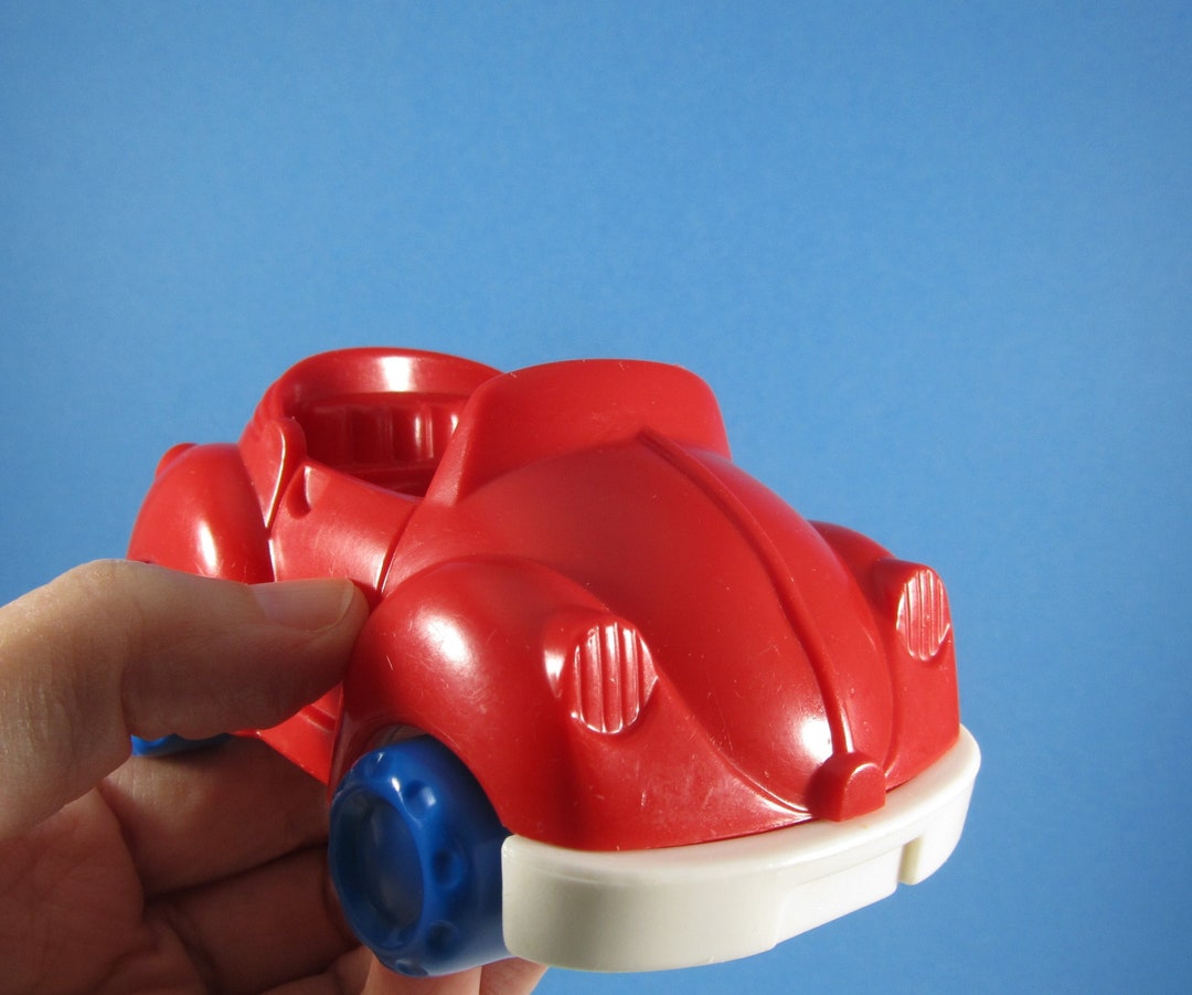 Red Plastic Car Chunky Bug Style Convertible (unbranded) - Etsy