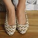 Real Vintage Women's Wicker Pumps Beige Shoes - Etsy