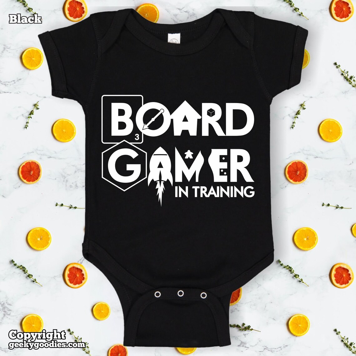 Board Gamer in Training Infant Bodysuit | Funny Baby Clothes - Etsy