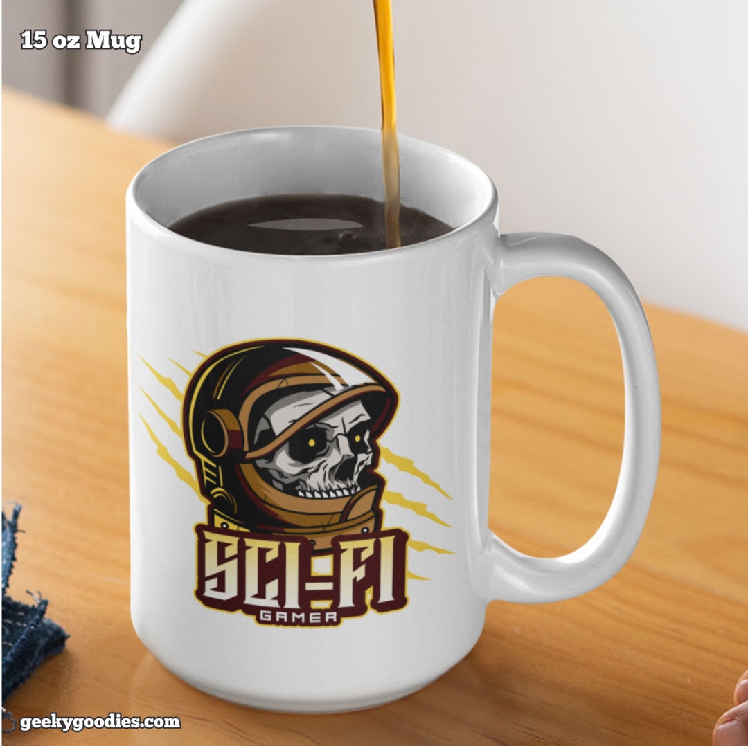 Sci-fi Gamer Coffee Mugs | 11oz and 15oz Mugs for Coffee Tea for Fans ...