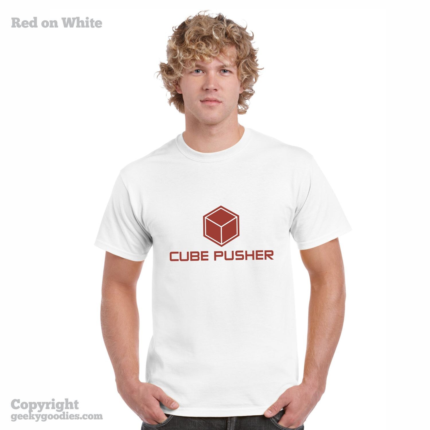 Cube Pusher Men's/unisex White T-shirt for Board Game - Etsy