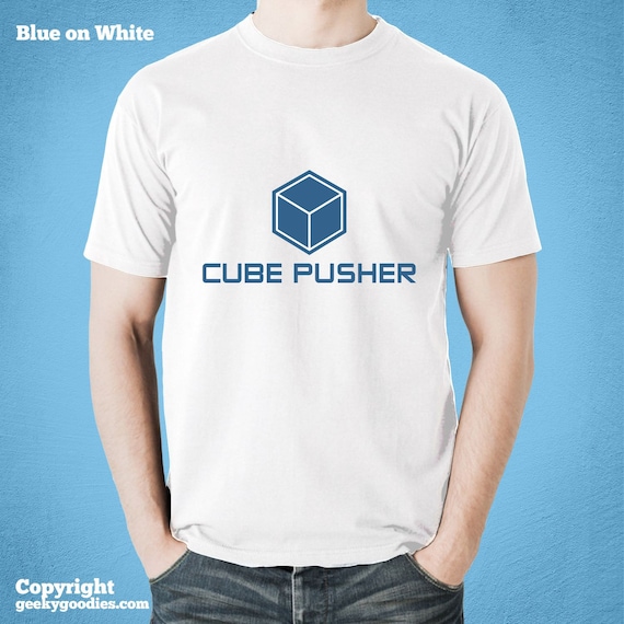 Cube Pusher Men's/unisex White T-shirt for Board Game - Etsy Canada
