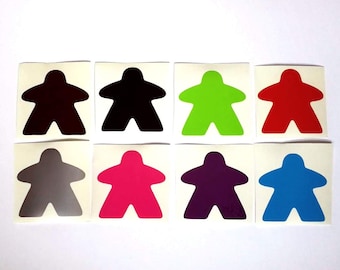 Meeple Vinyl Decal for Board Game Family Car Decal or Laptop Sticker - Etsy