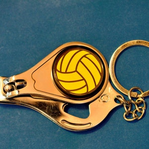 Water Polo Ball Nail Clippers/bottle Opener/keychain - Etsy