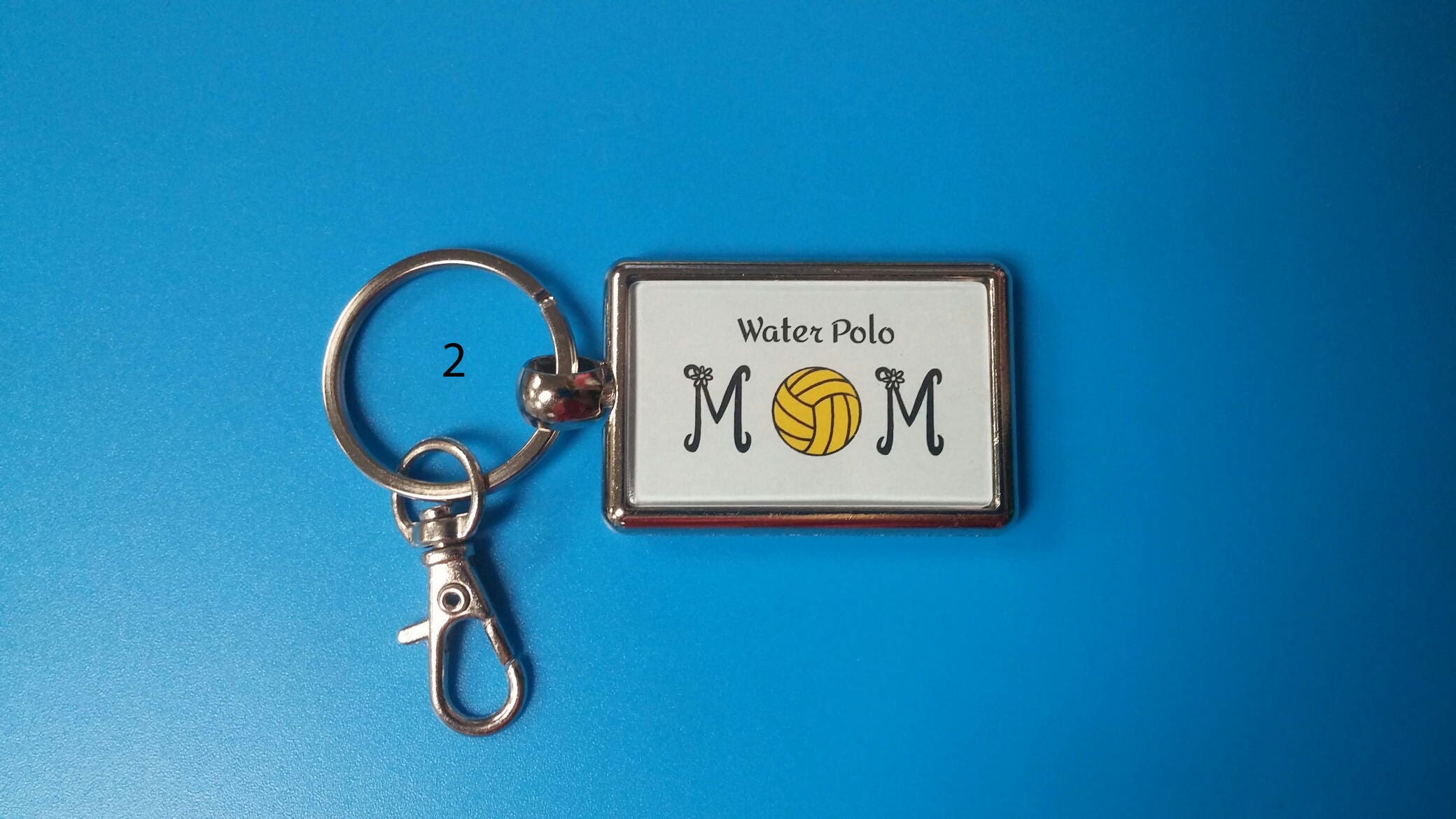 Water Polo Mom Keychain - Etsy