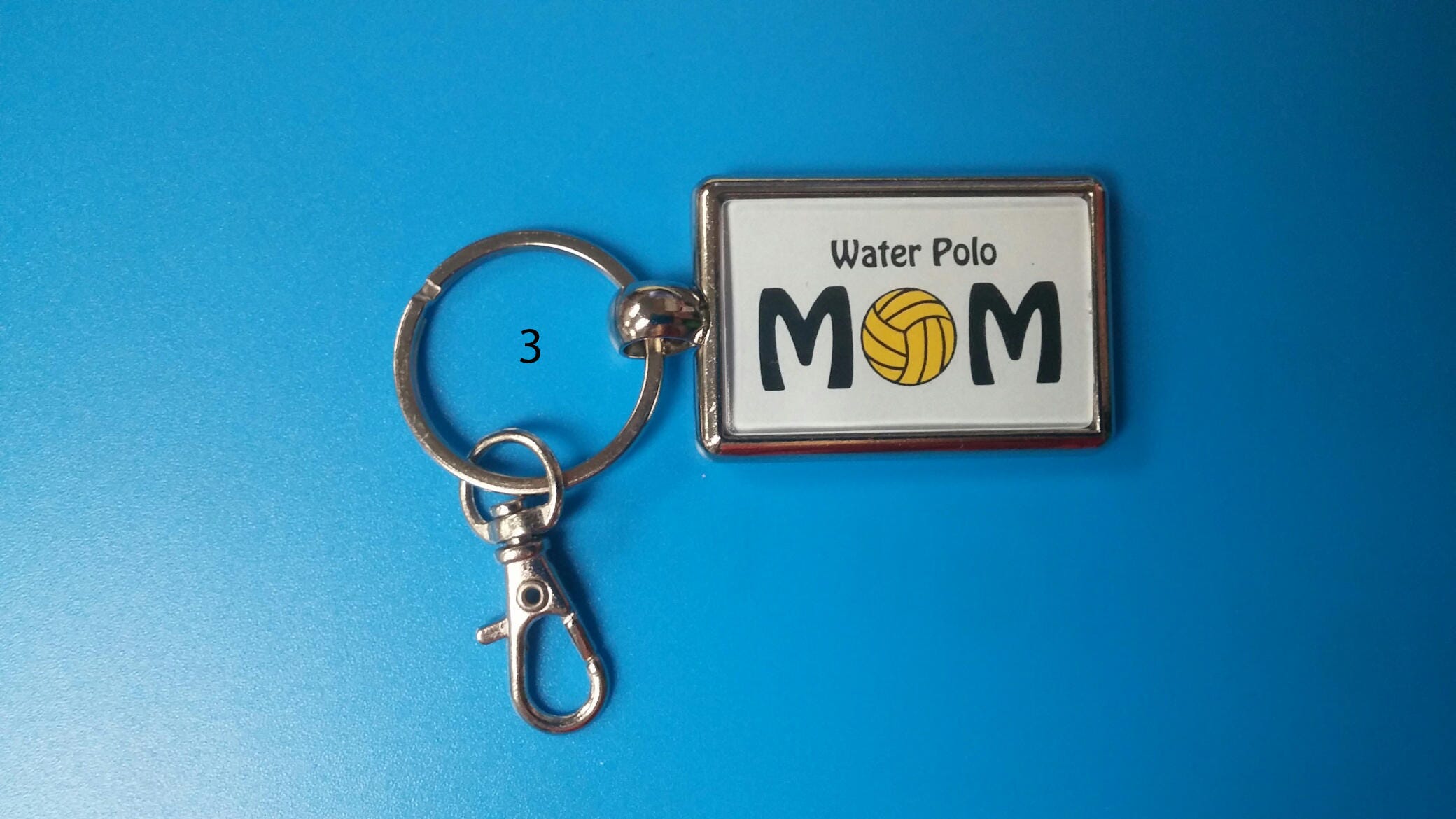Water Polo Mom Keychain - Etsy