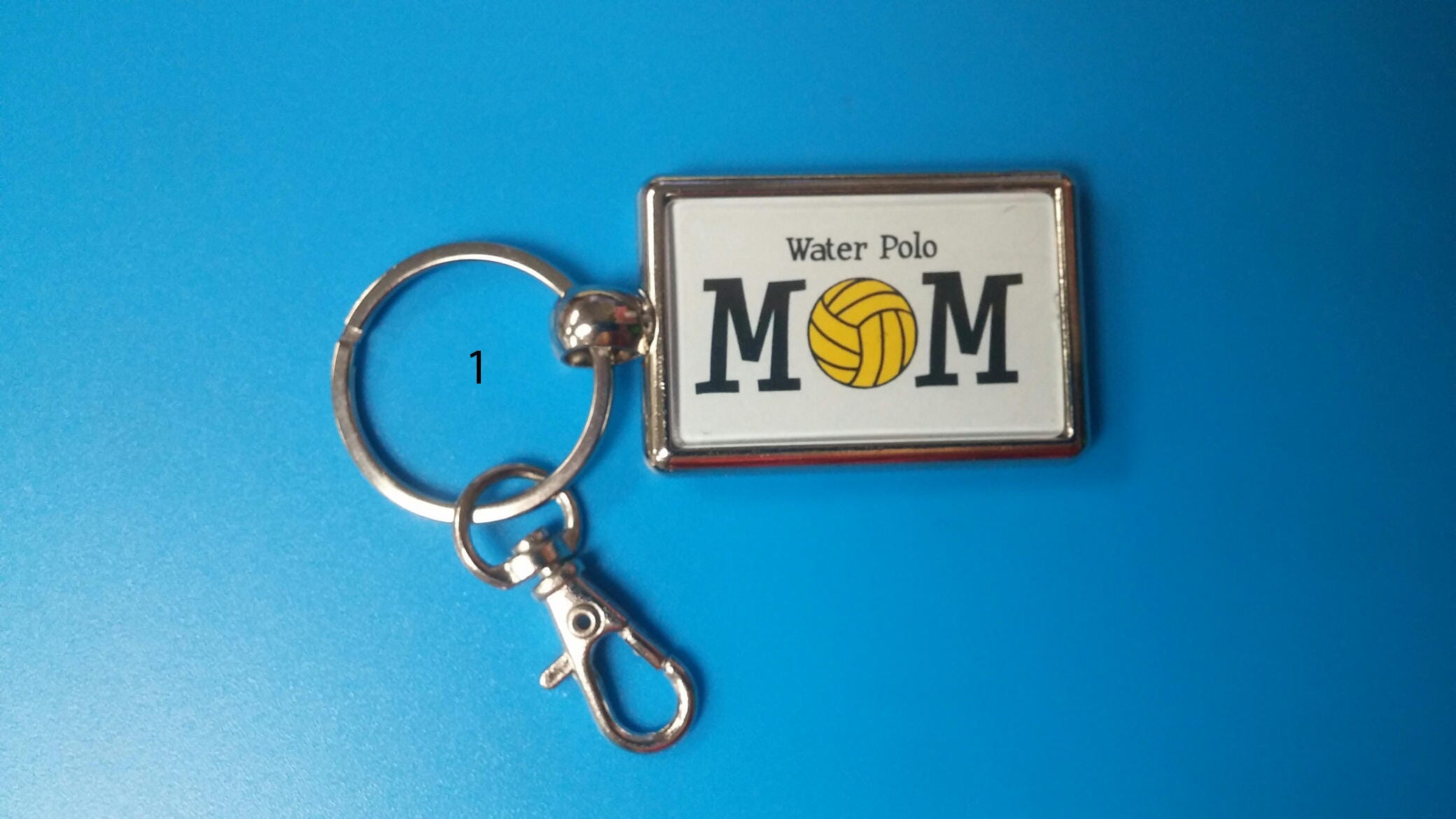 Water Polo Mom Keychain - Etsy