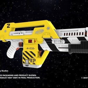 Nerf M41A ALIENS Pulse Rifle REPAINT Commission Only - [nerf NOT ...