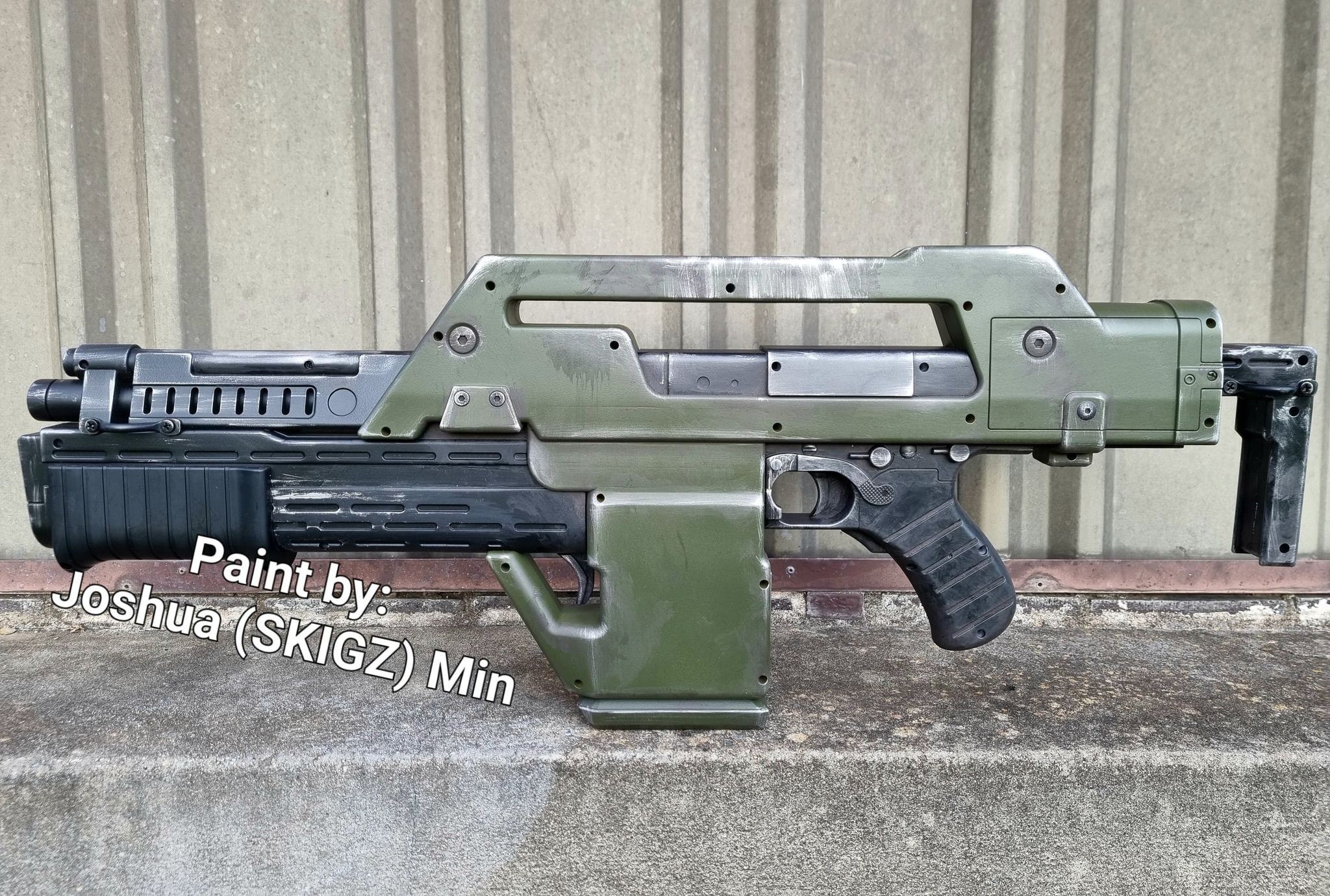 Nerf M41A ALIENS Pulse Rifle REPAINT Commission Only nerf - Etsy