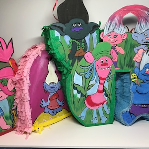 Trolls Mini Pinata Set - Etsy
