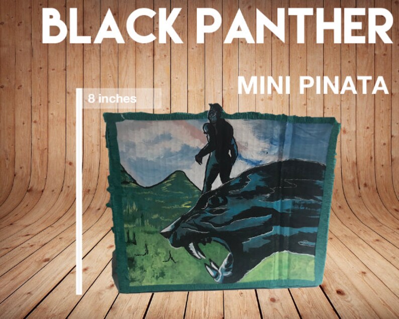 Black Panther T'chala 8 Inch Mini Pinata - Etsy