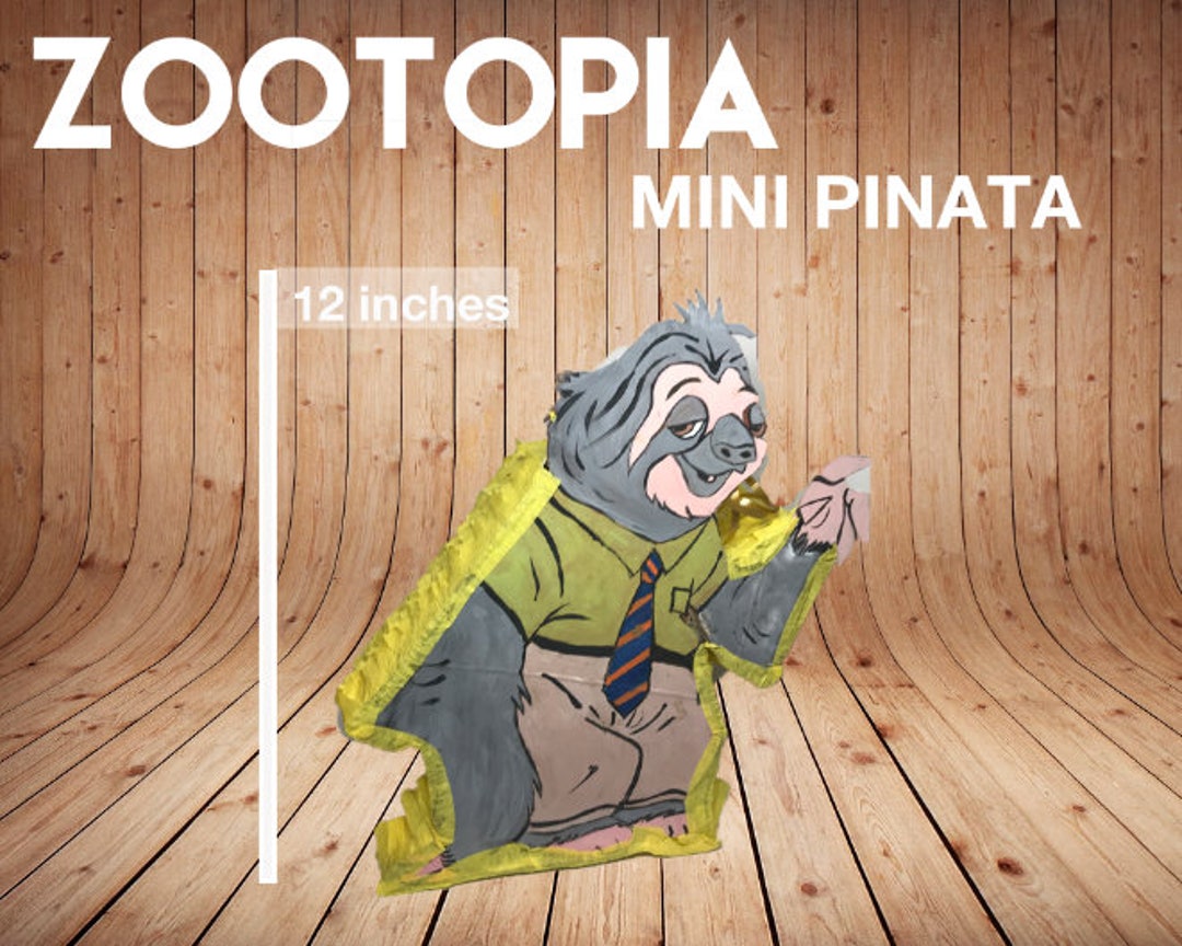 Zootopia 12 Inch Mini Pinata - Etsy