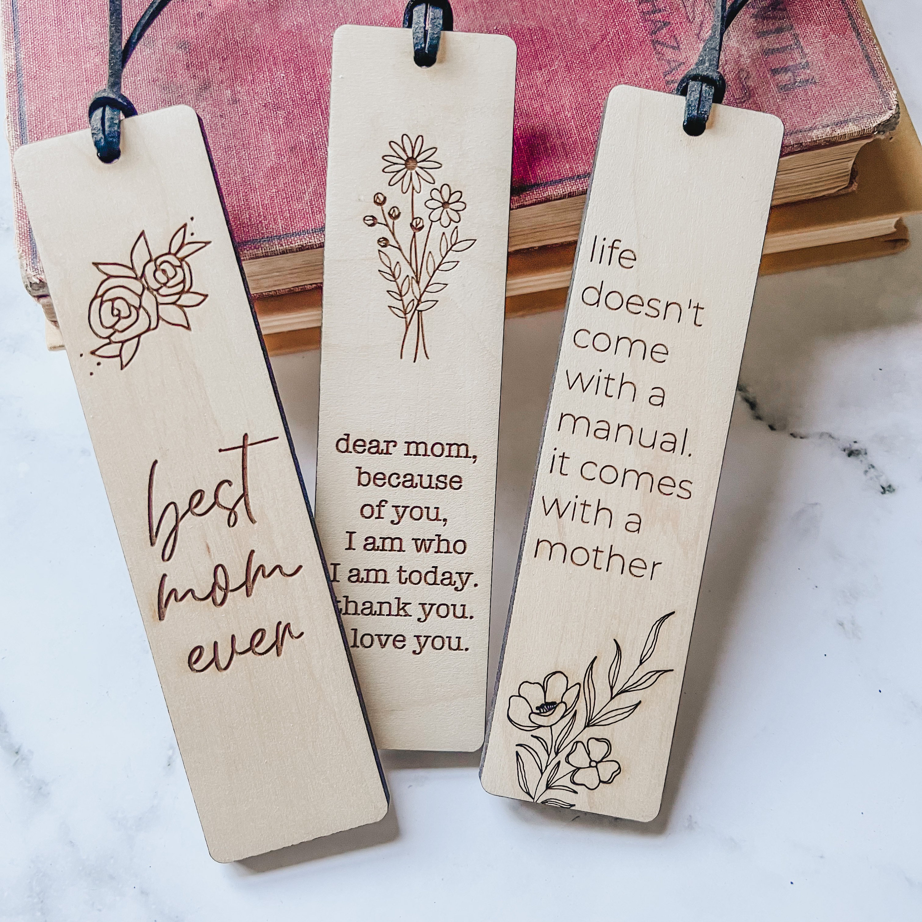 Marcador del Día de las Madres / Regalo para ella / Amante de - Etsy México