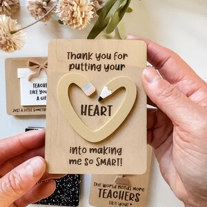 Teacher Gift Card Holder| Pick Your Style | Gift Idea | Sliding Gift ...