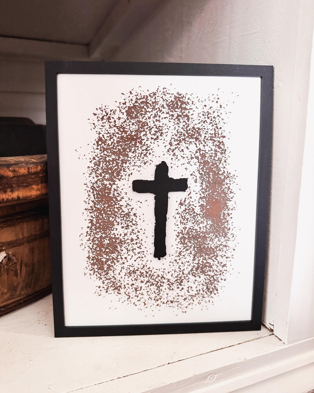 Hand Drawn Splatter Cross | Religious Cross | Matthew's Collection - Etsy