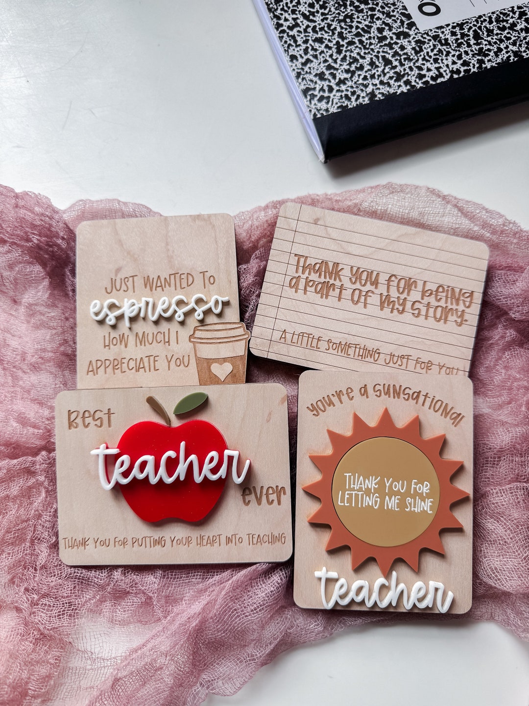 Teacher Gift Card Holder| Pick Your Style | Gift Idea | Sliding Gift ...