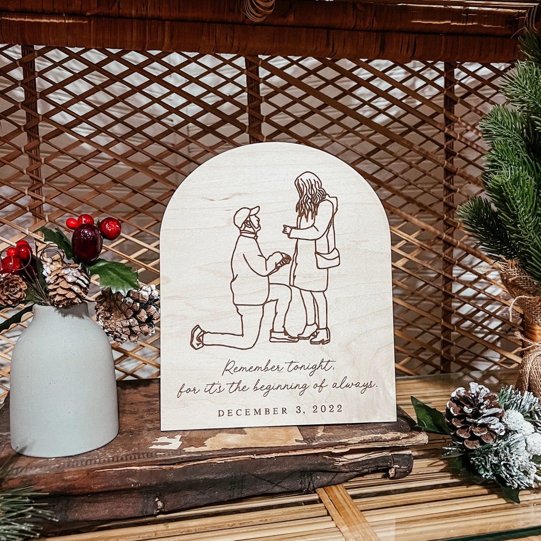 Personalized Faceless Portrait Arch Sign | Boho Arch Sign | Custom ...