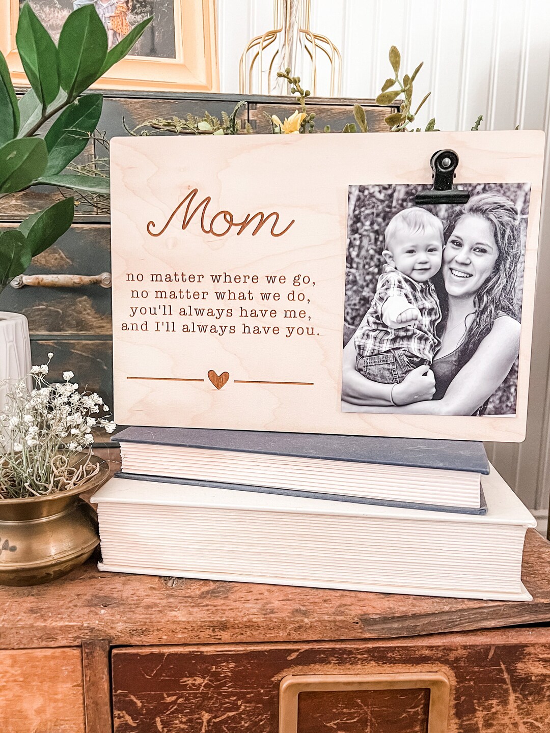 Personalized Mother's Day Gift Custom Picture Frame - Etsy