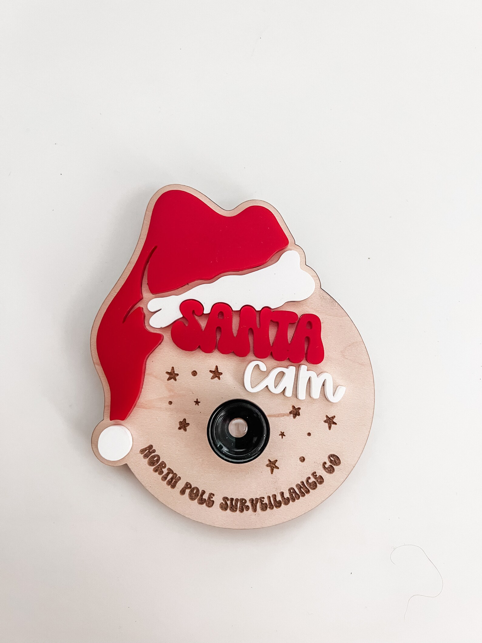 Santa Cam Ornament | Santa Cam Magnet | North Pole Surveillance Co ...