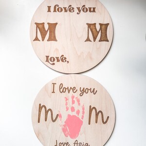 DIY I Love You Mom | Kid’s Handprint Craft | Mother’s Day Gift Craft ...