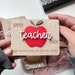 Teacher Gift Card Holder Pick Your Style Gift Idea Sliding Gift Card ...