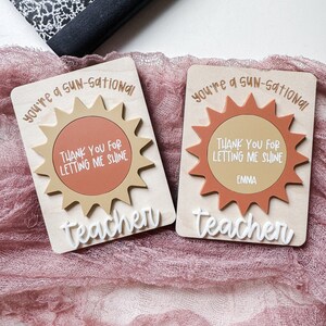 Teacher Gift Card Holder| Pick Your Style | Gift Idea | Sliding Gift ...