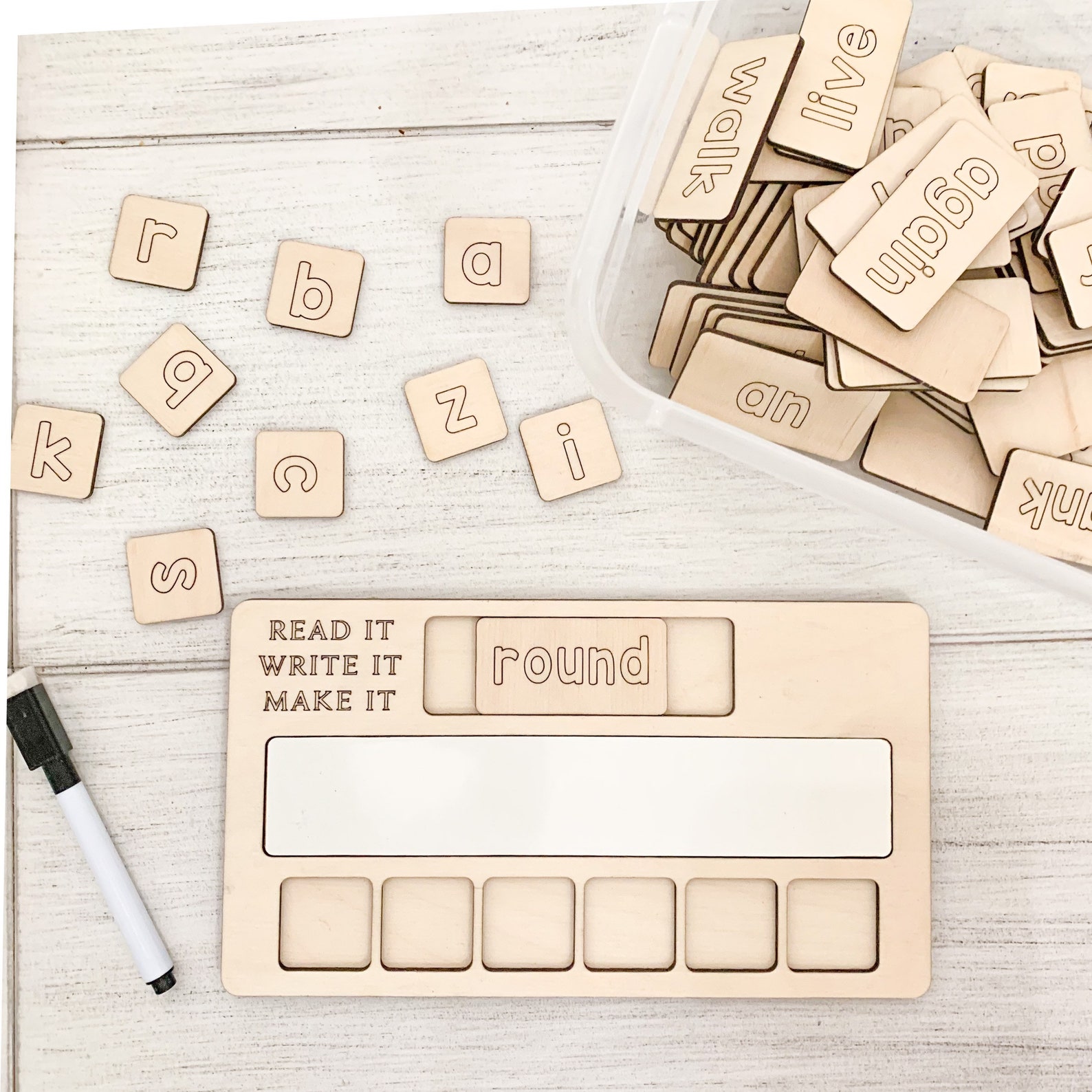 Read It - Write It - Make It Sight Word Board, Homeschooling, Virtual ...