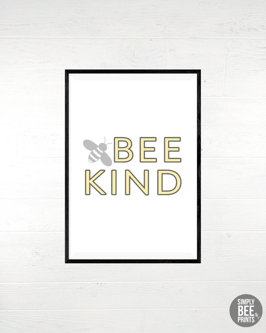 Be Kind Printable Kids Room Wall Art Playroom Wall Decor - Etsy