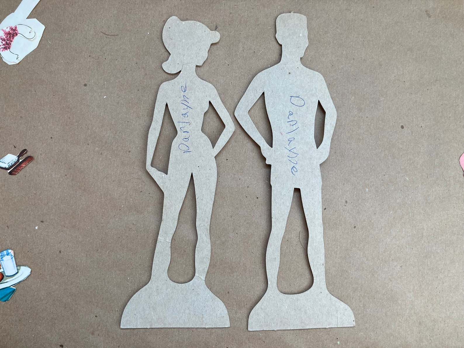 1962 Barbie and Ken Cut-outs Paper Doll Set - Etsy