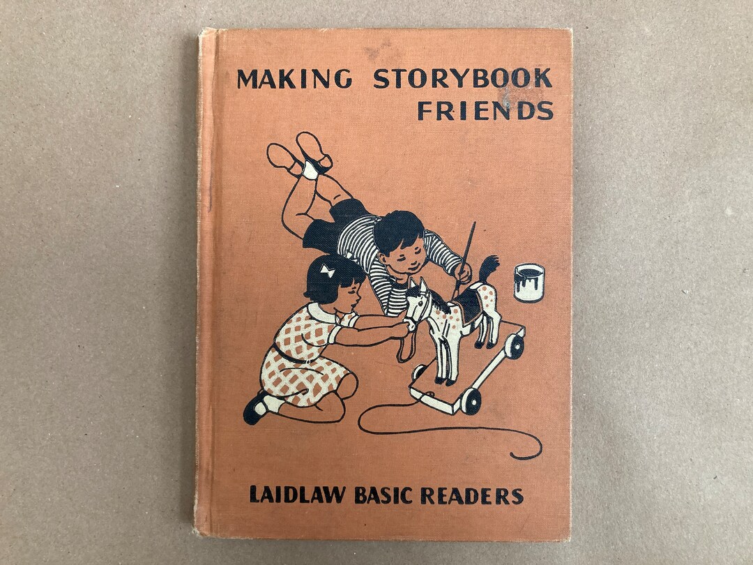 1940 Making Storybook Friends Laidlaw Basic Readers Children's Book - Etsy