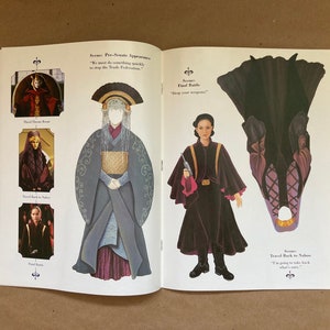 1999 Queen Amidala Paper Doll Book From Star Wards Episode 1 - Etsy