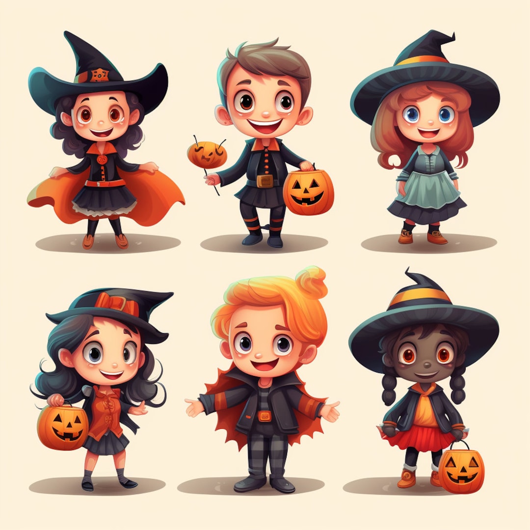 Halloween Printable Cutouts for Kids | Halloween Arts and Crafts ...