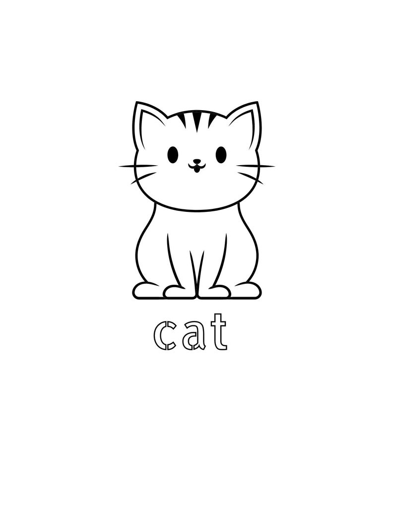 ABC Coloring Pages For Kids Printable Abcs PDF Coloring Book Etsy abc-coloring-pages-for-kids-printable-abcs-pdf-coloring-book-etsy