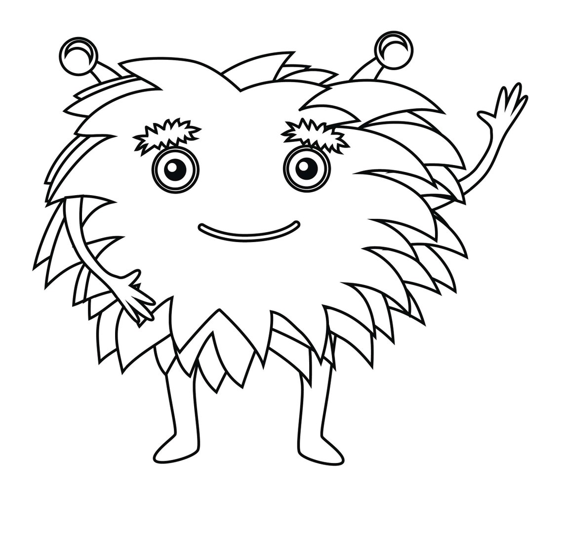 Funny Monsters Coloring Book for Kids: Engaging & Whimsical Creature ...
