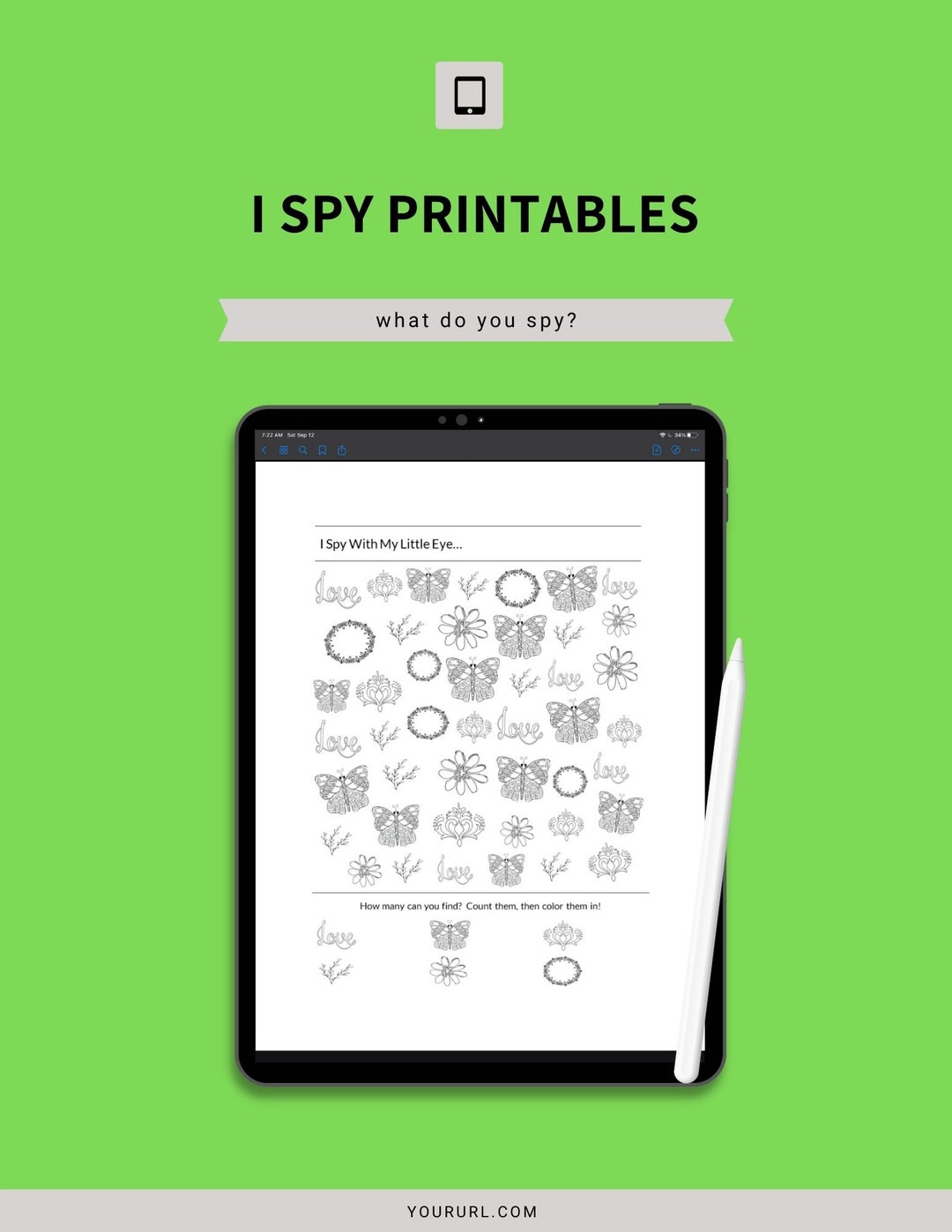 I Spy Printables - Printable I Spy Games for Kids - Etsy