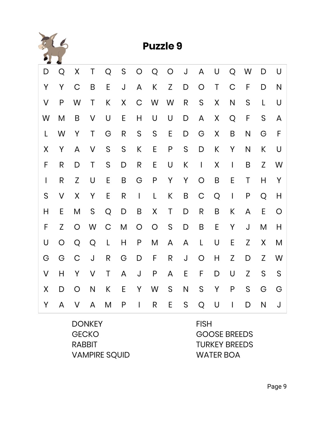 60 WORD SEARCH PUZZLES for Adults. Adult Wordsearch Puzzles Etsy - Etsy