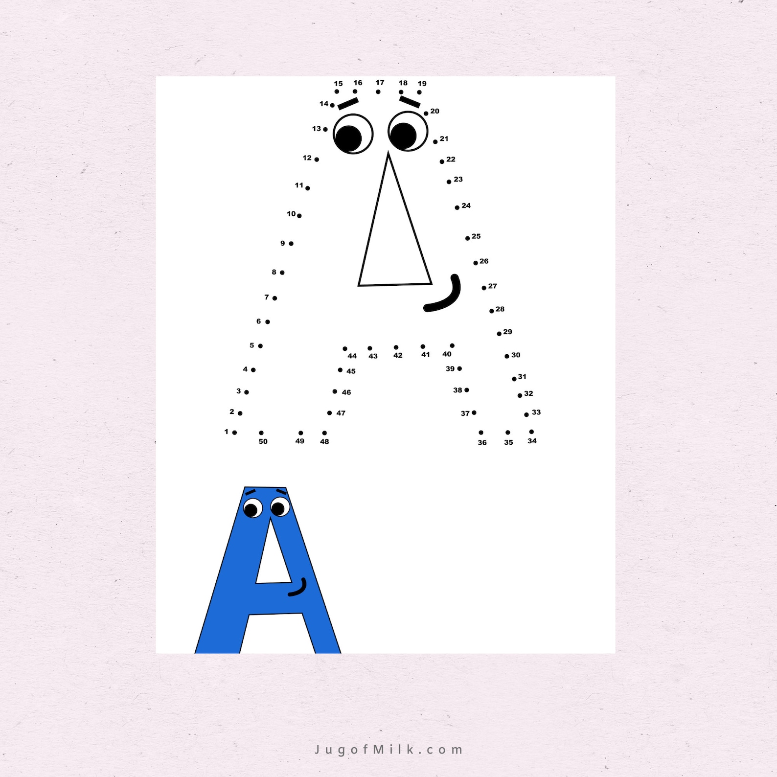 Dot to Dot ABC Printables Dot to Dot Activities for Learning - Etsy