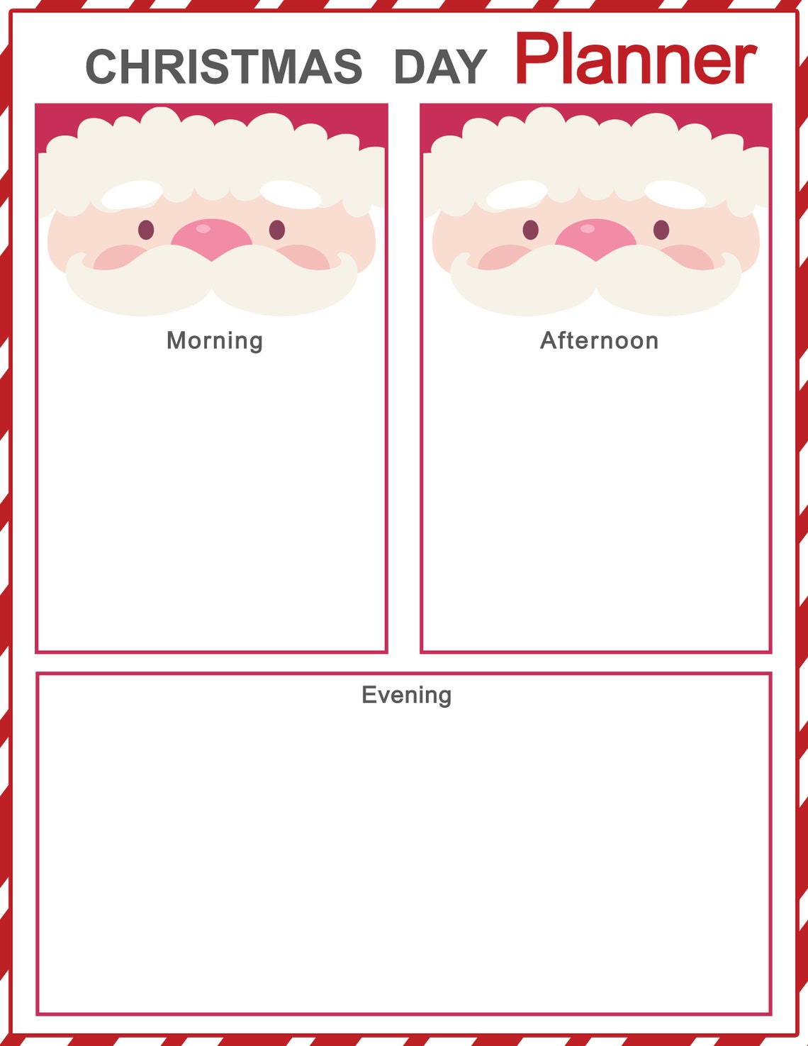 Christmas Planner Printable Holiday Planner Gift Budget - Etsy