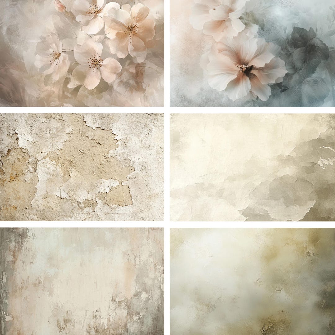 Soft Neutral Textures | Portrait Studio Backdrop | Fine Art Textures ...